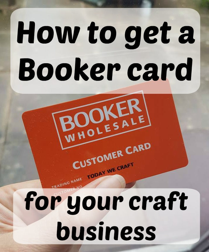 How to get a Booker card for your craft business – TodayweCraft